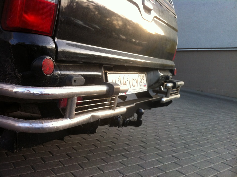 Фаркоп — Mitsubishi L200 (3G), 2,5 л, 2002 года | тюнинг | DRIVE2