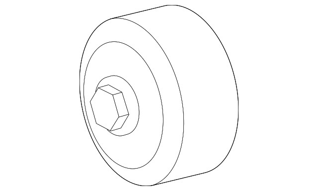8844025070 Паразитный / ведущий ролик, поликлиновой ремень TOYOTA LEXUS ...