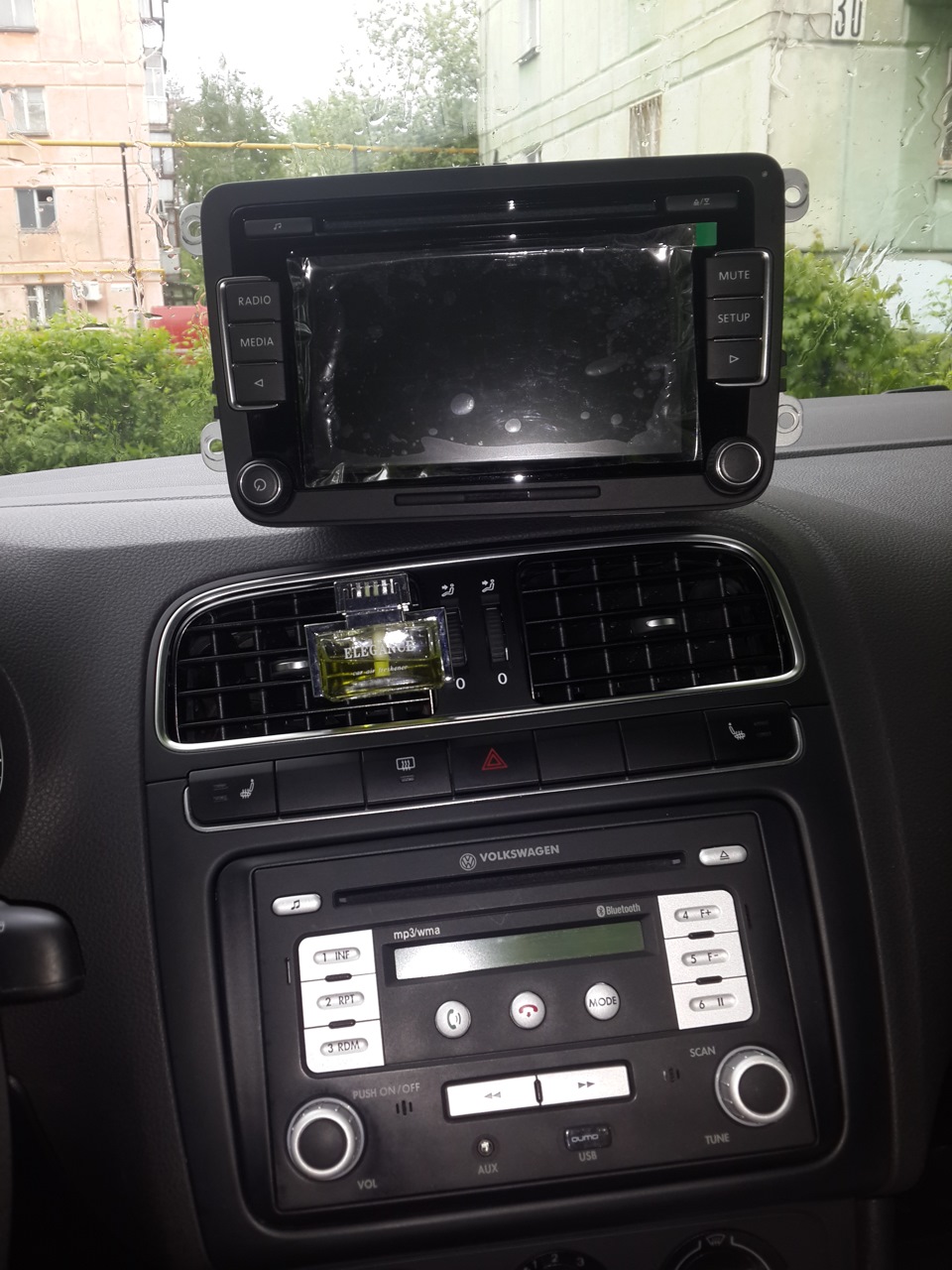 RCD-510 RVC, RMT-100 и пластиковые прибамбасы) — Volkswagen Polo ...