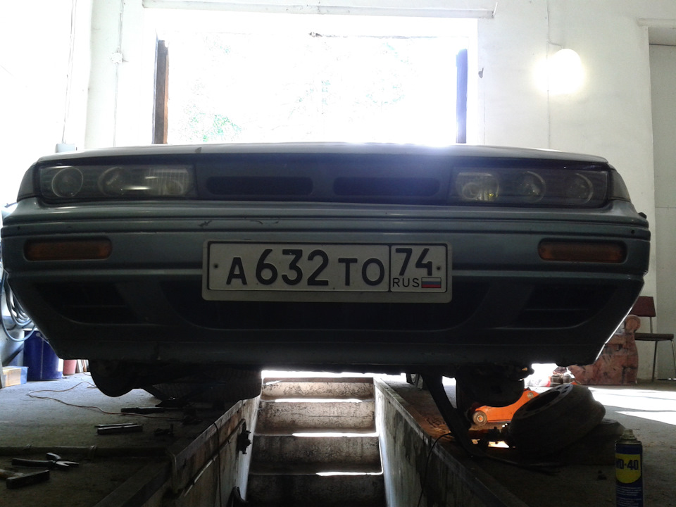 Замена всех сайлентблоков подвески — Nissan Cefiro (A31), 2 л, 1993 ...