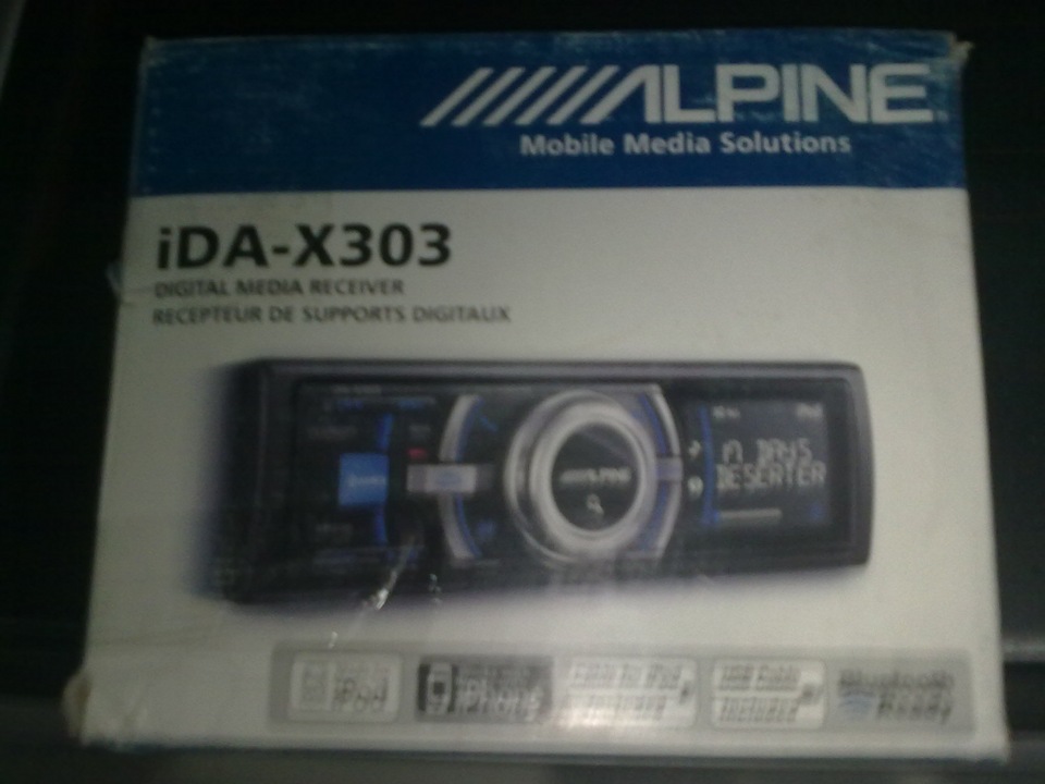 Автомагнитола Alpine iDA-X303 — Lada 2114, 1,6 л, 2009 года | автозвук | DRIVE2