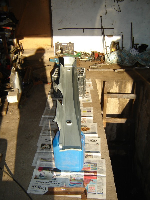 Подготовка порогов. — BMW 3 series (E36), 1,6 л, 1992 года | кузовной ...