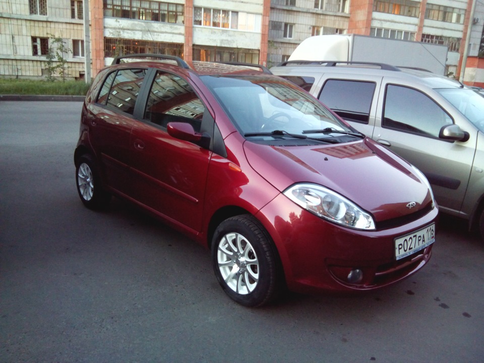 Литье на Кимохина — Chery Kimo, 1,3 л, 2009 года | шины | DRIVE2