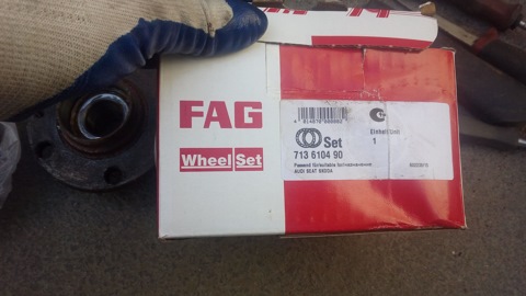 713610490 Комплект подшипника колеса FAG | Запчасти на DRIVE2