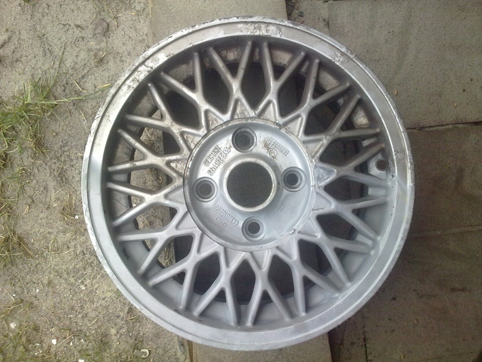 пескоструйка и покраска дисков самостоятельно — Audi 80 (B3), 2 л, 1989 ...