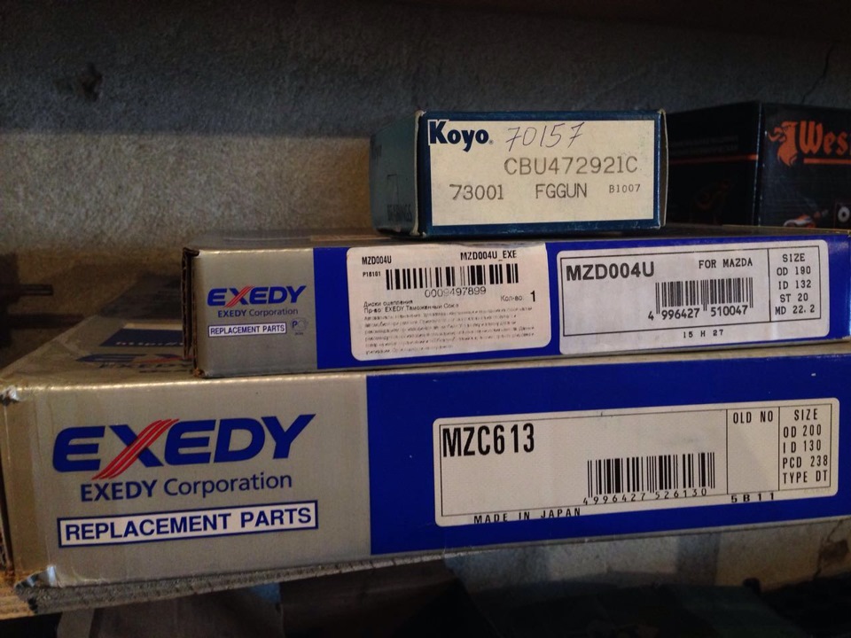 Новое сцепление + ремонт привода — Mazda Demio (2G), 1,5 л, 2005 года ...