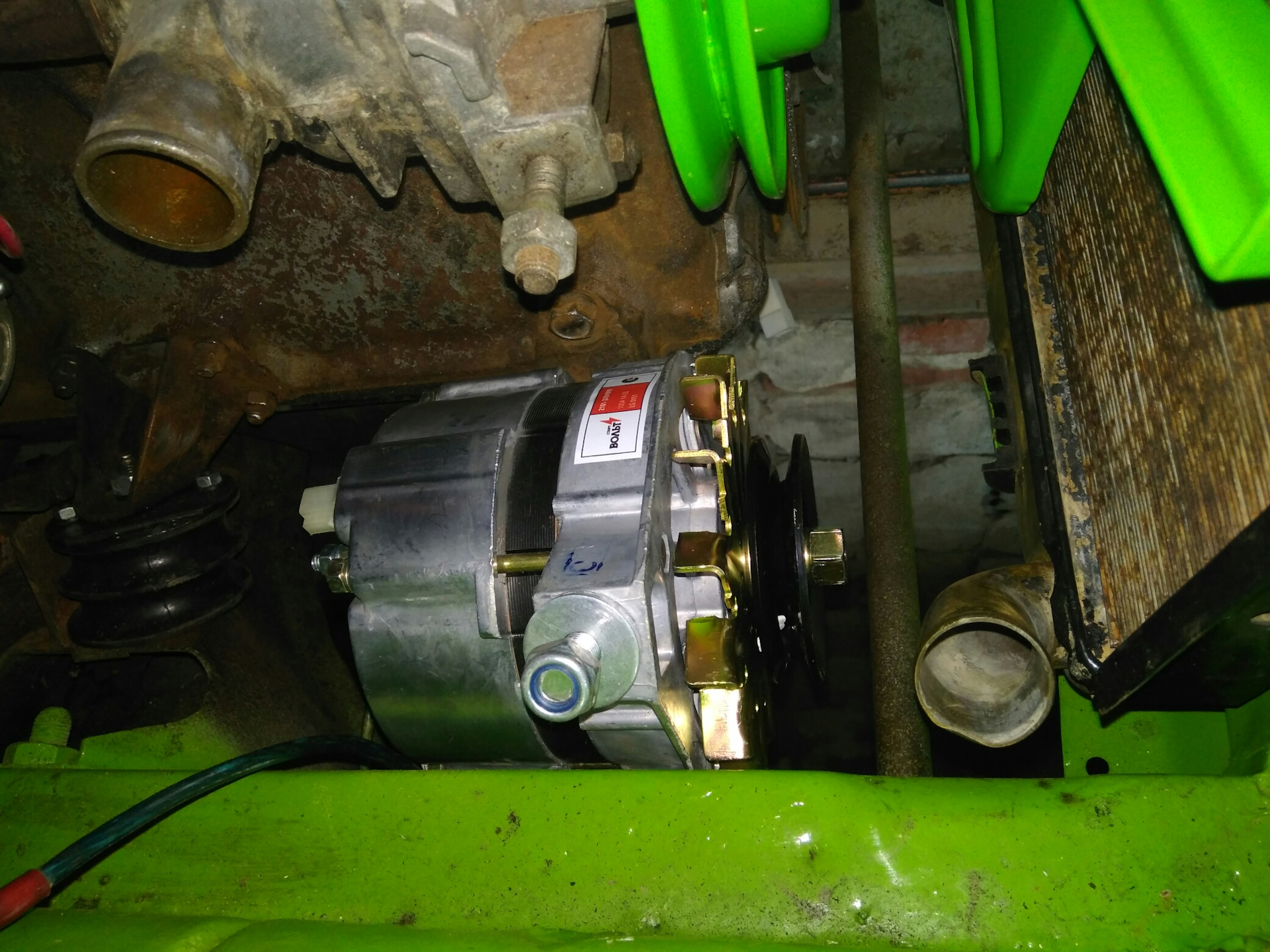 Генератор стартвольт 100А lg0101 + ремень генератора Gates — Lada 21061 ...