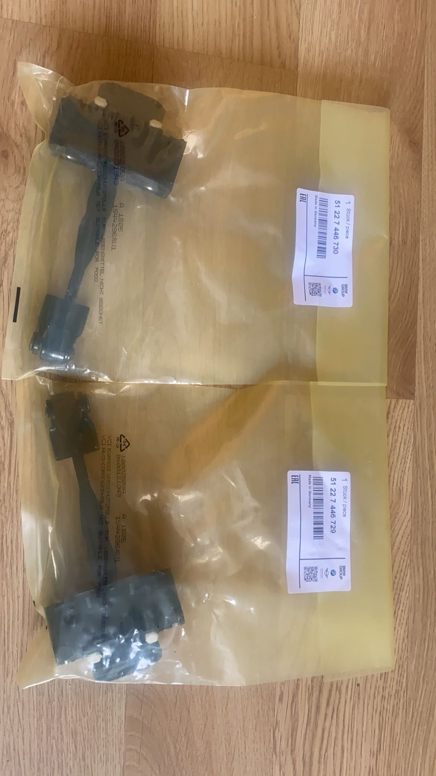 Задние ограничители дверей — BMW 3 series (F30), 2 л, 2012 года ...