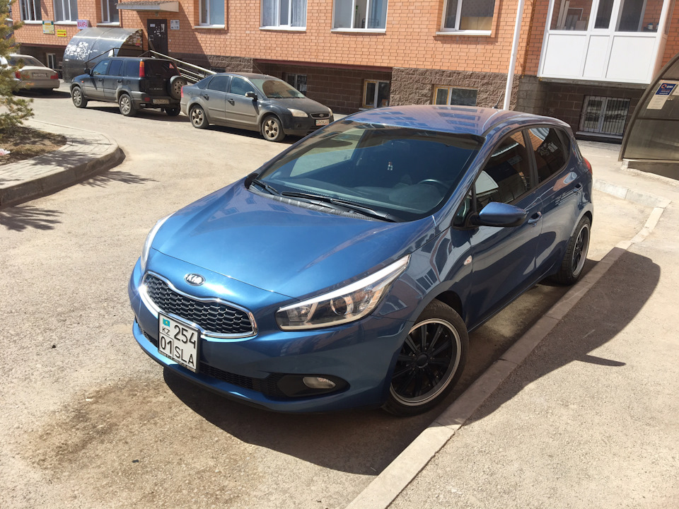 Диски R17 — KIA Ceed (2G), 1,6 л, 2013 года | шины | DRIVE2