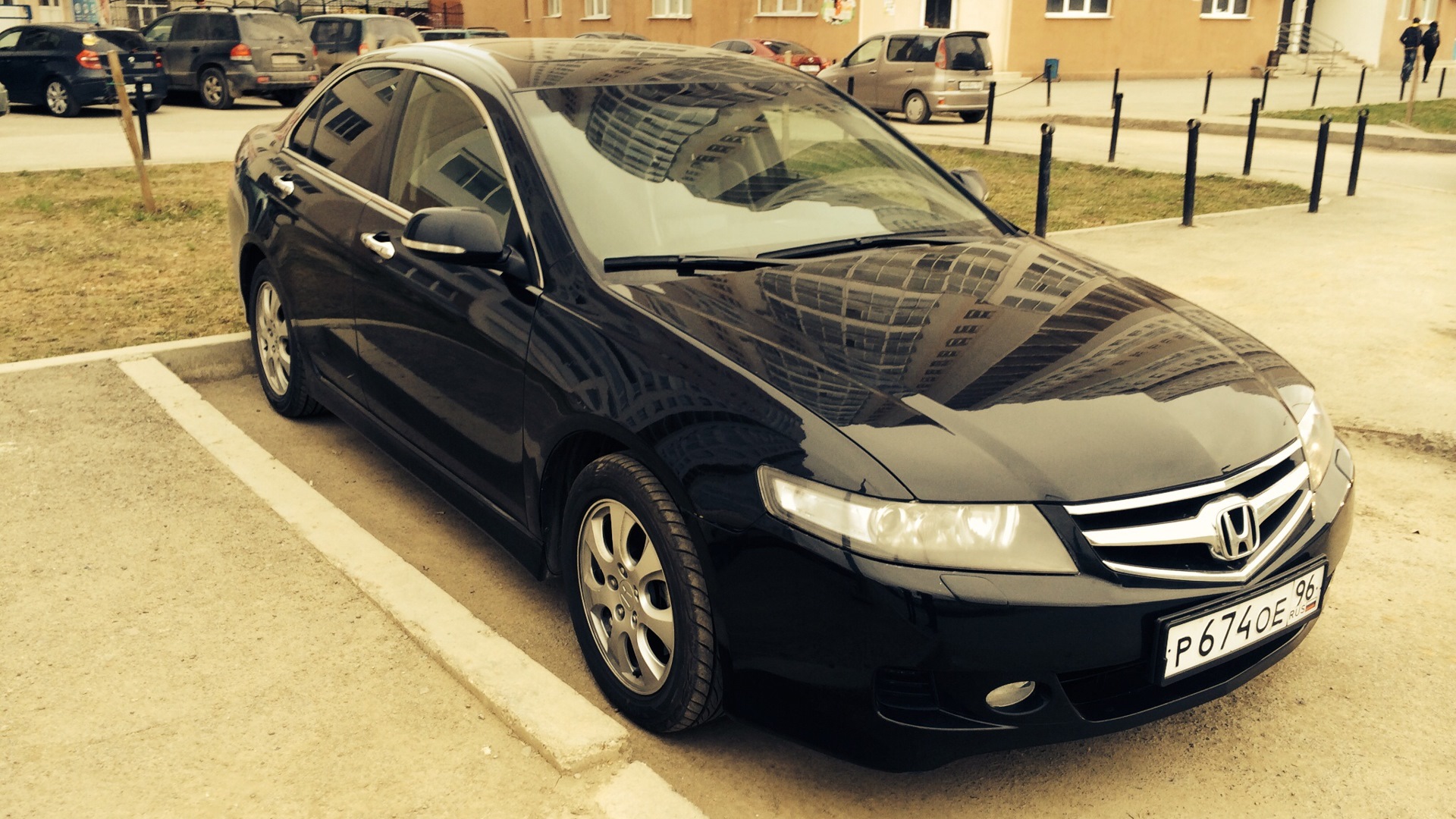 Honda Accord (7G) 2.4 бензиновый 2007 | Executive на DRIVE2
