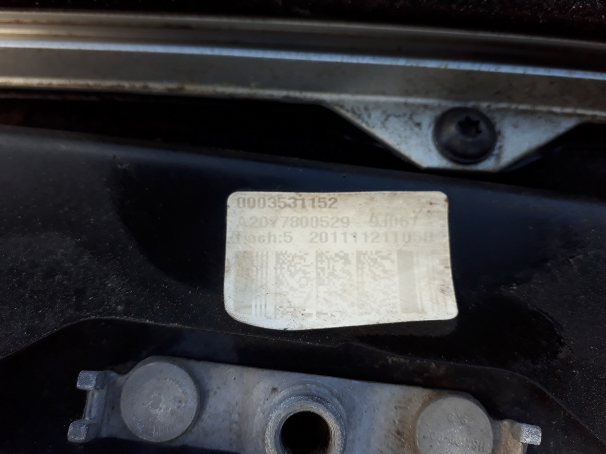 Панорама. — Mercedes-Benz C-Class Coupe (C204), 1,8 л, 2011 года ...