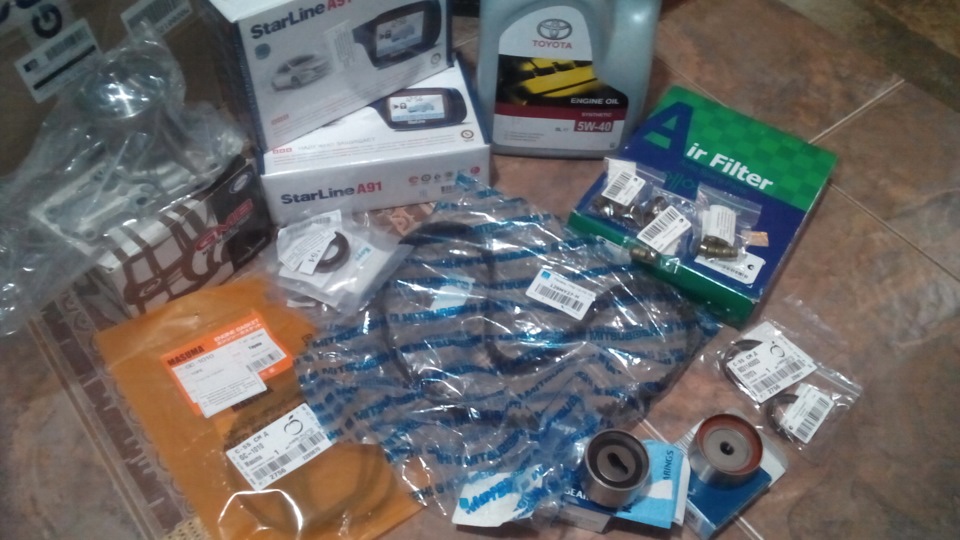 Пришла часть запчастей) — Toyota Chaser (90), 2 л, 1994 года | запчасти ...