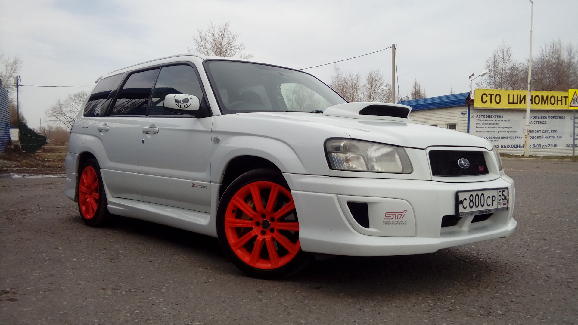 Subaru Forester (SG) 2.5 бензиновый 2003 | STI на DRIVE2