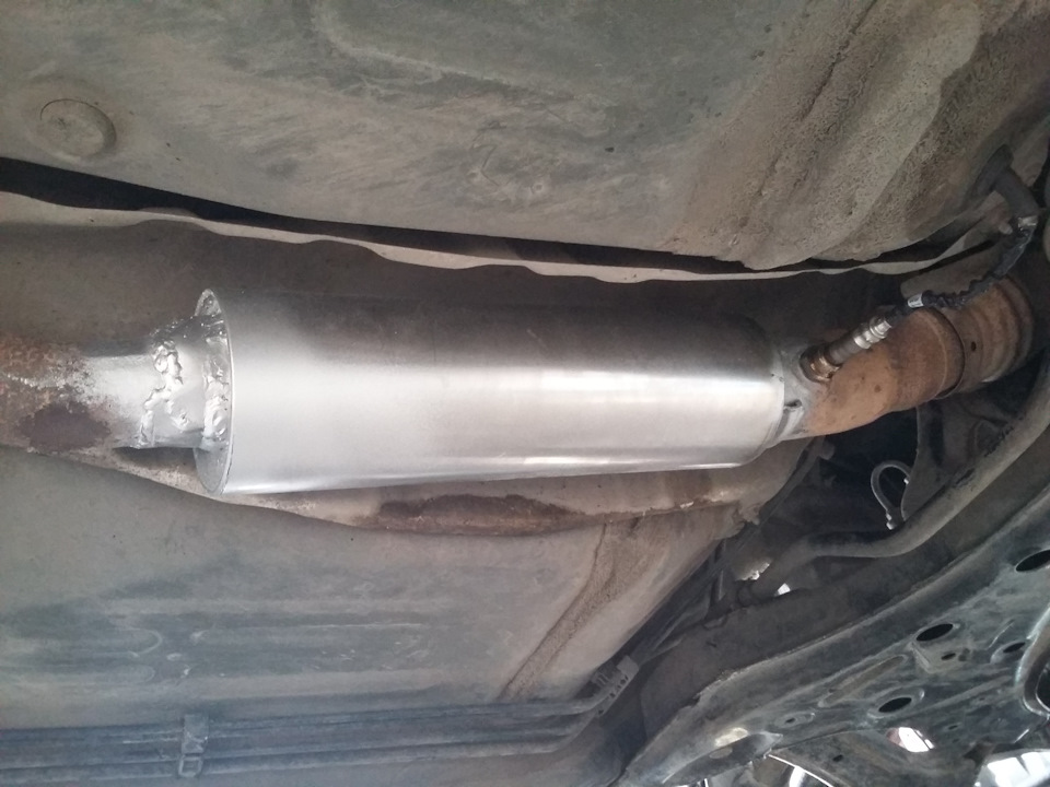 Пламягаситель — Toyota Corolla Fielder (E120), 1,8 л, 2001 года | визит ...