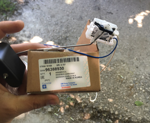 96388930 Датчик уровня топлива GM | Запчасти на DRIVE2
