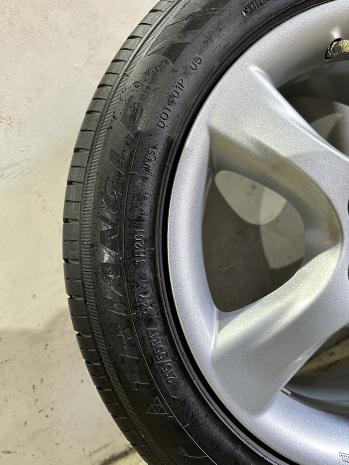 Шины летние Triangle Group 215/55 R17, литые диски Япония 7Jx17 ET50 ...