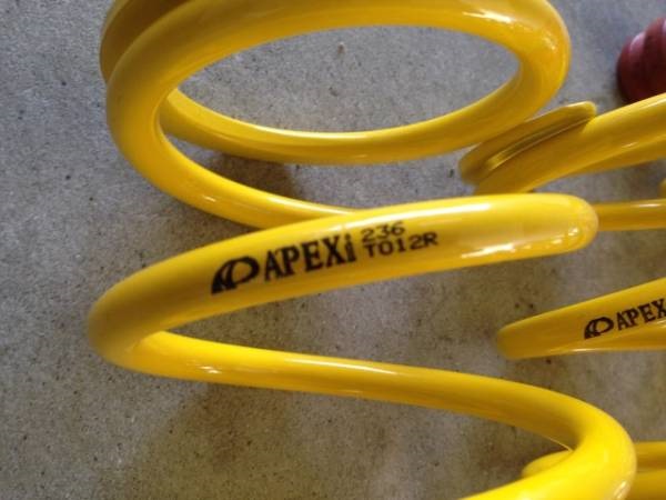 пружины APEXi на лето — Toyota Carina (6G), 1,8 л, 1994 года | тюнинг ...