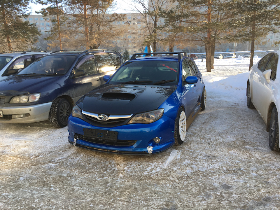 Замена номеров на 777 — Subaru Impreza (GE/GH), 2 л, 2008 года ...