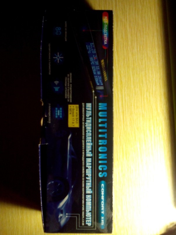 Бортовой компьютер MULTITRONICS COMFORT X15 — Lada 2115, 1,5 л, 2005 года | аксессуары | DRIVE2