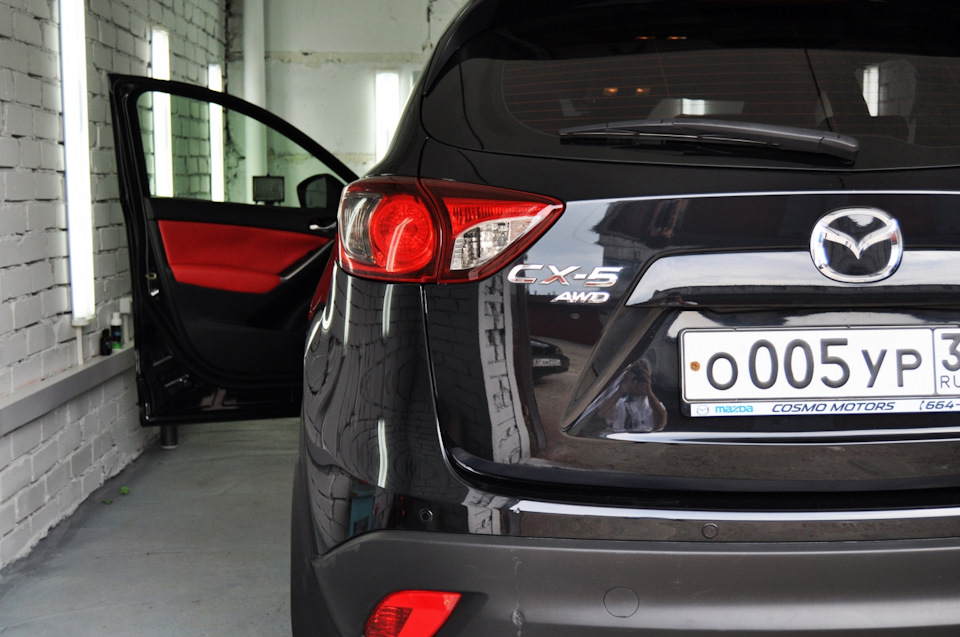 [Mazda CX-5] Абразивная полировка + жидкое стекло Soft99 H-7 — detail123 на DRIVE2