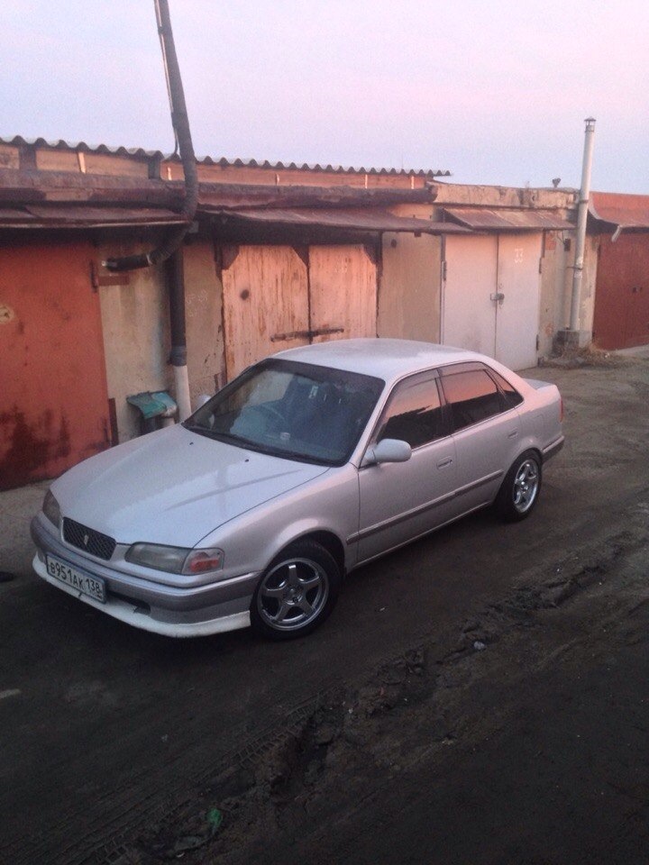 Немного бюджетнее но тоже красиво) — Toyota Sprinter (110), 1,6 л, 1996 ...