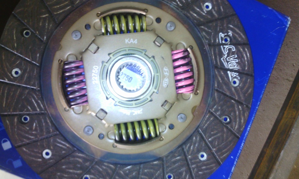 СТО Замена сцепление. — Hyundai Accent (2G), 1,5 л, 2006 года | визит ...