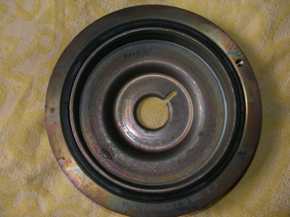 Дребезг (рыпение) от шкива коленвала. 123031777R. 123033245R ...