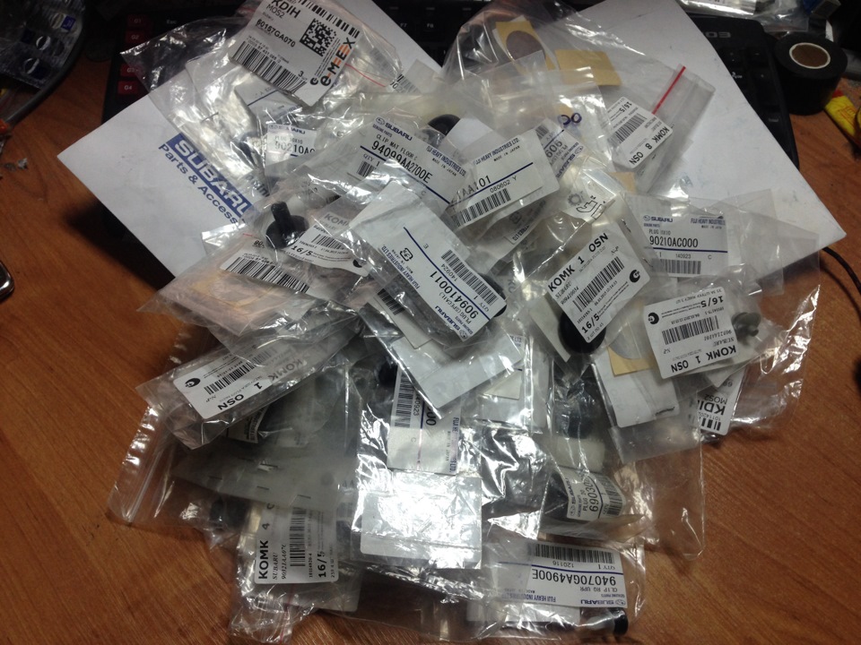 Заглушки кузова…не, не слышал! — Subaru Impreza WRX STI (GD), 2,4 л ...