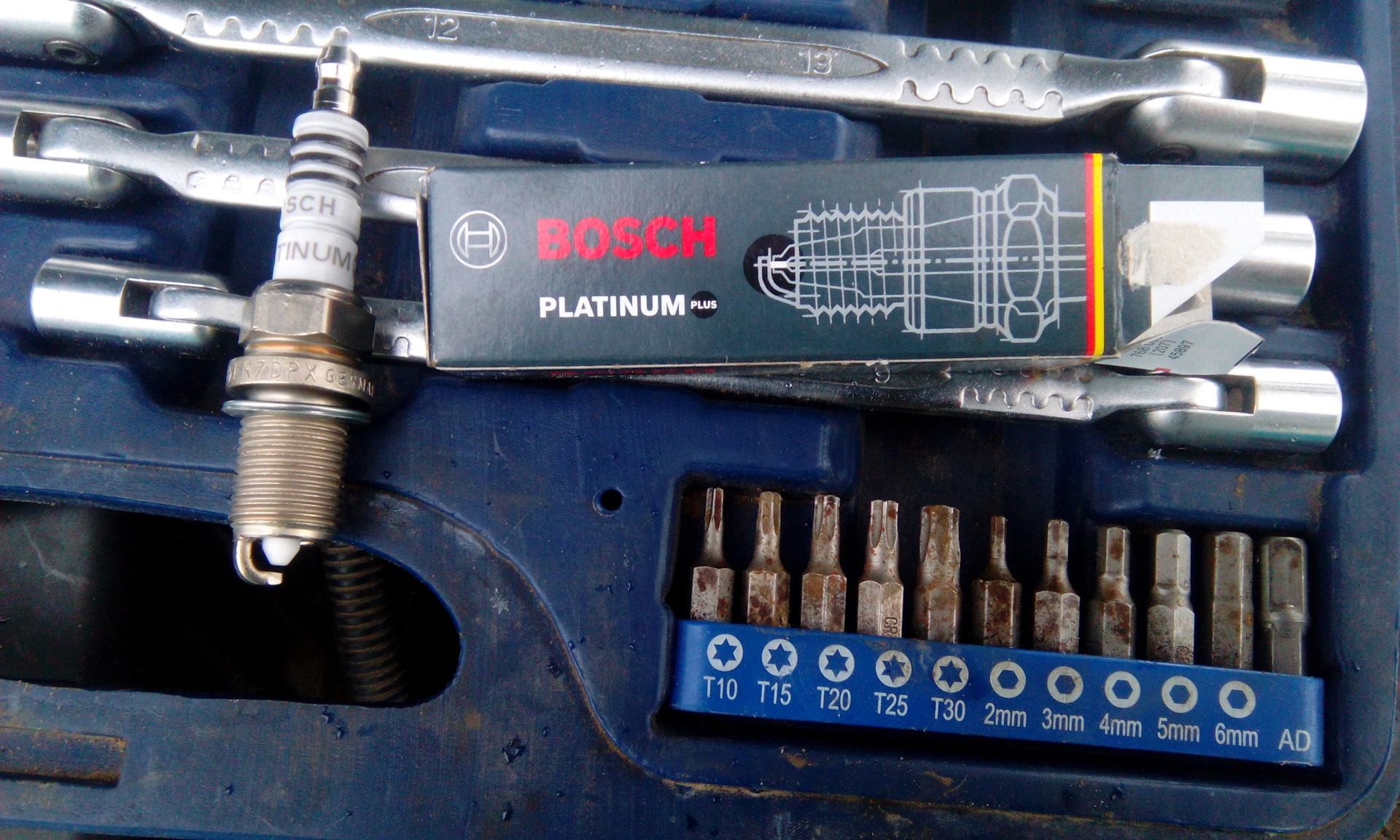 Свечи… — Lada Калина Хэтчбек (2G), 1,6 л, 2013 года | расходники | DRIVE2