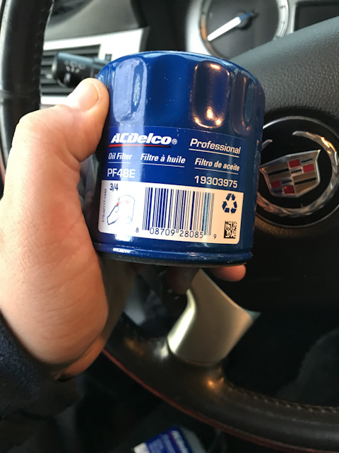 19303975 Фильтр масляный PF48E ACDelco | Запчасти на DRIVE2