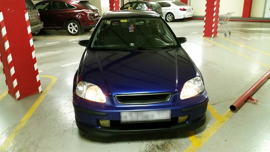 Honda Civic (6G) 1.4 бензиновый 1998 | EJ9 на DRIVE2