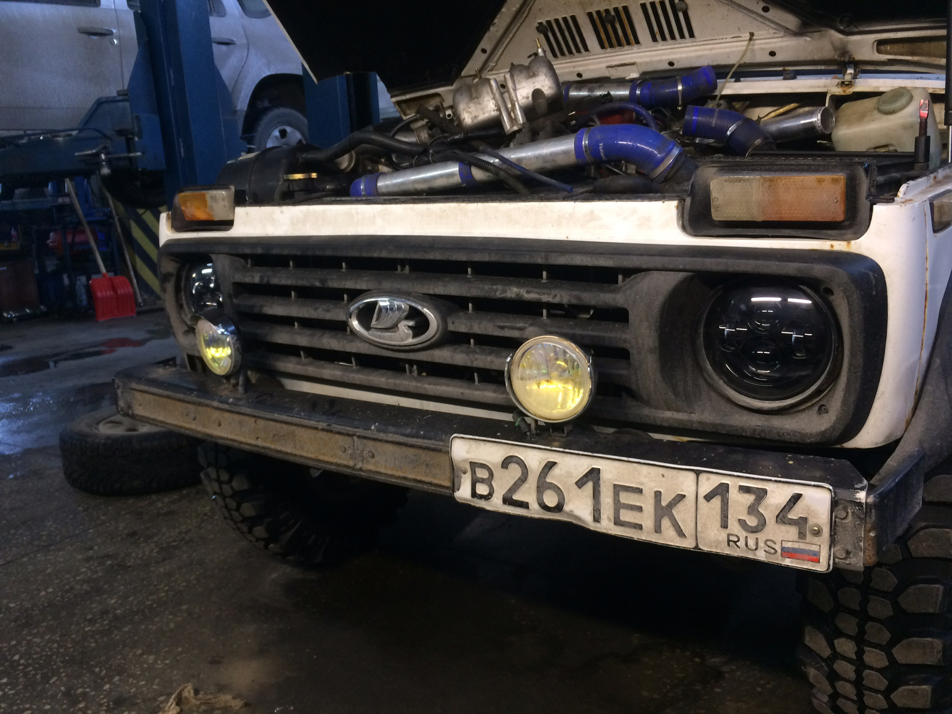 Диодная оптика — Lada 4x4 3D, 1,7 л, 1979 года | тюнинг | DRIVE2