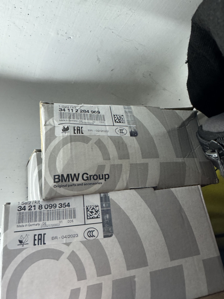 Передние и Задние колодки бмв м3, м4 на BMW 3 series (F30), BMW 1 ...