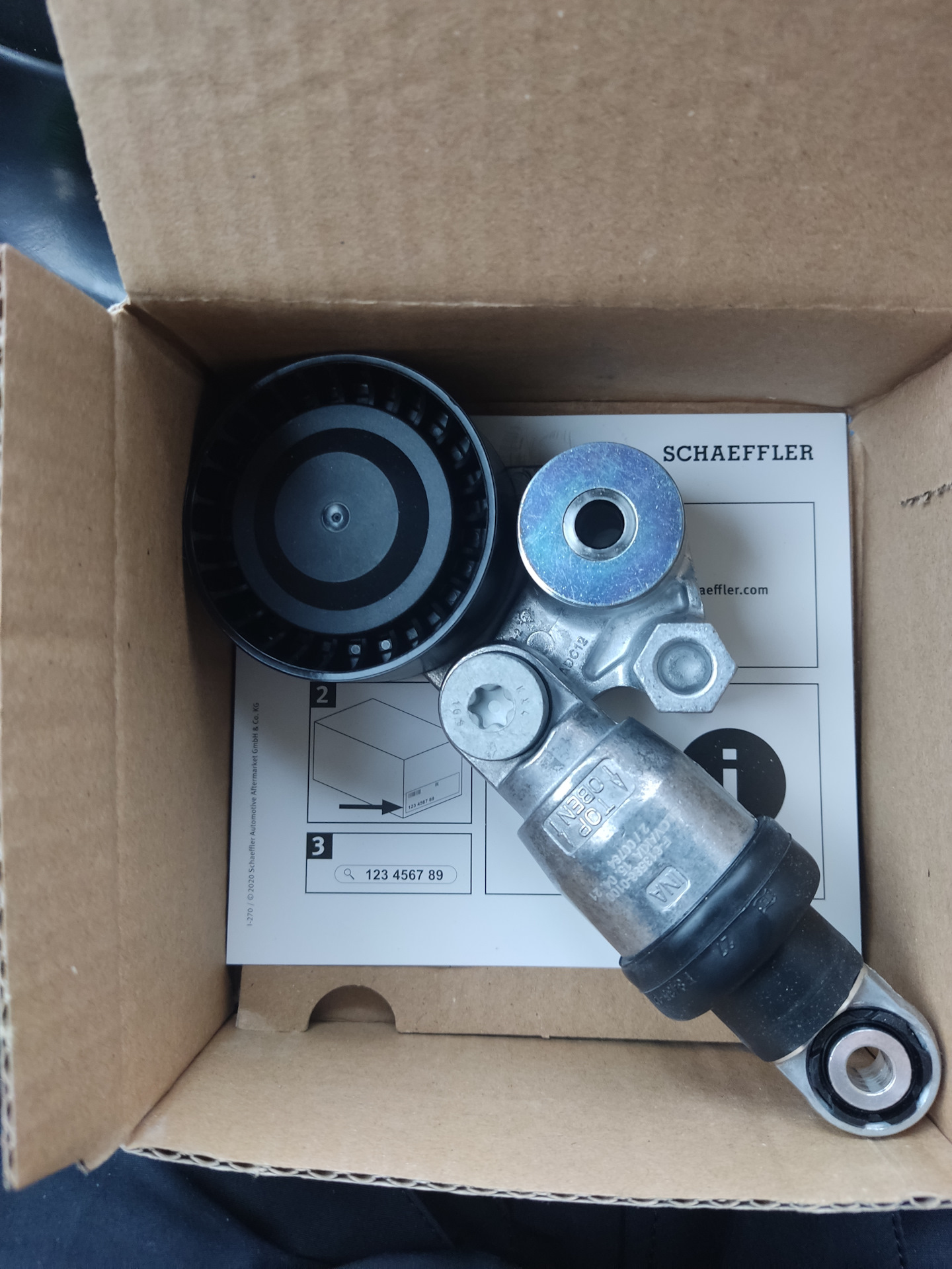 Замена ролика натяжителя. — Mazda 6 (3G) GJ, 2 л, 2014 года | визит на ...