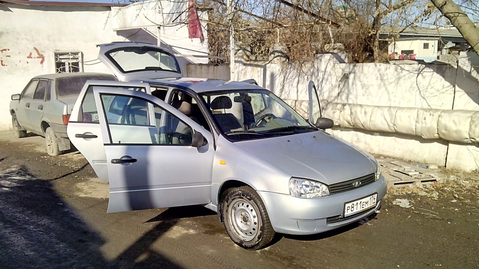 Проехал 3000 — Lada Калина Универсал (1G), 1,6 л, 2008 года ...