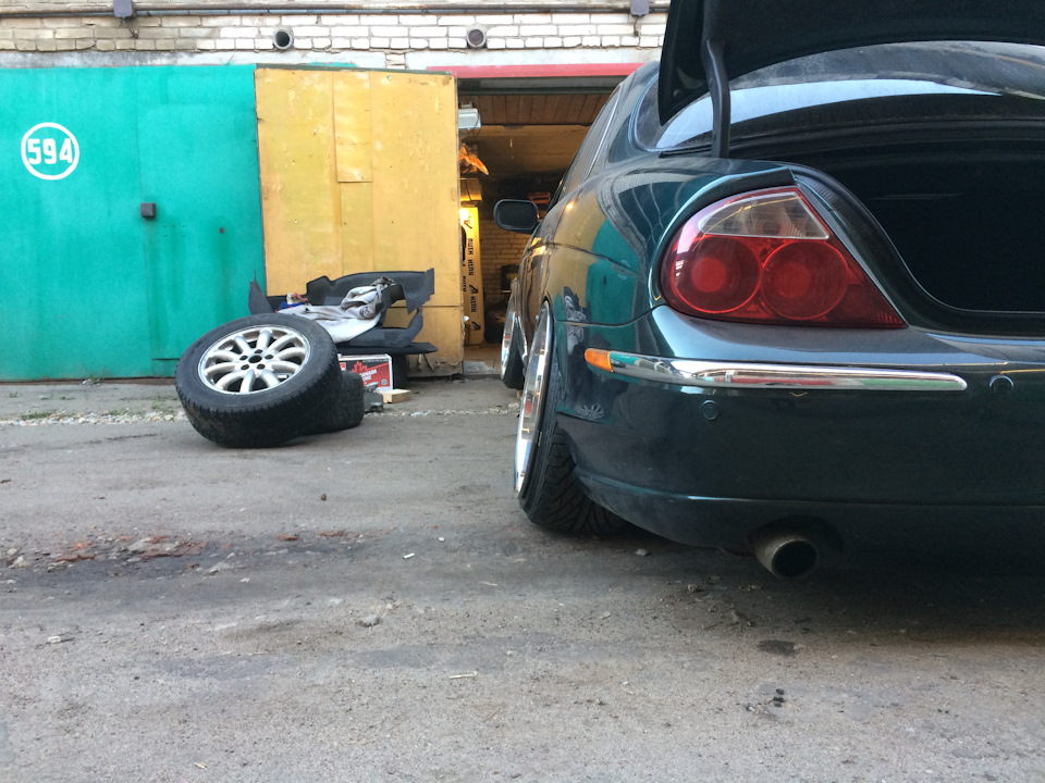 Rear camber arms — Jaguar S-Type (1G), 3 л, 2002 года | тюнинг | DRIVE2