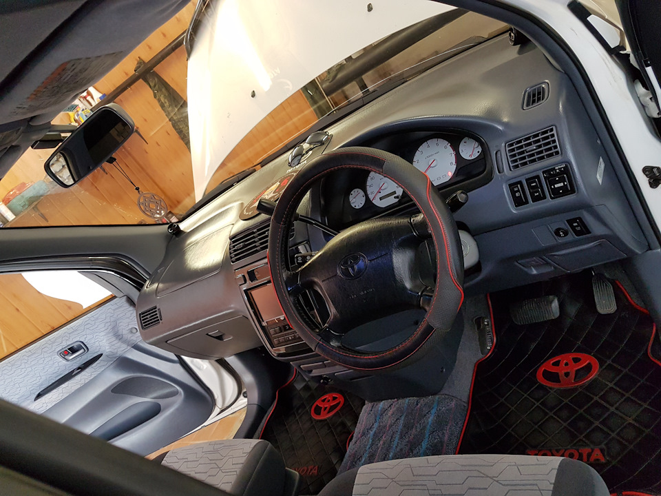 Бряканье суппортов…ПОБЕДА! 😄 — Toyota Ipsum (10), 2 л, 1999 года ...