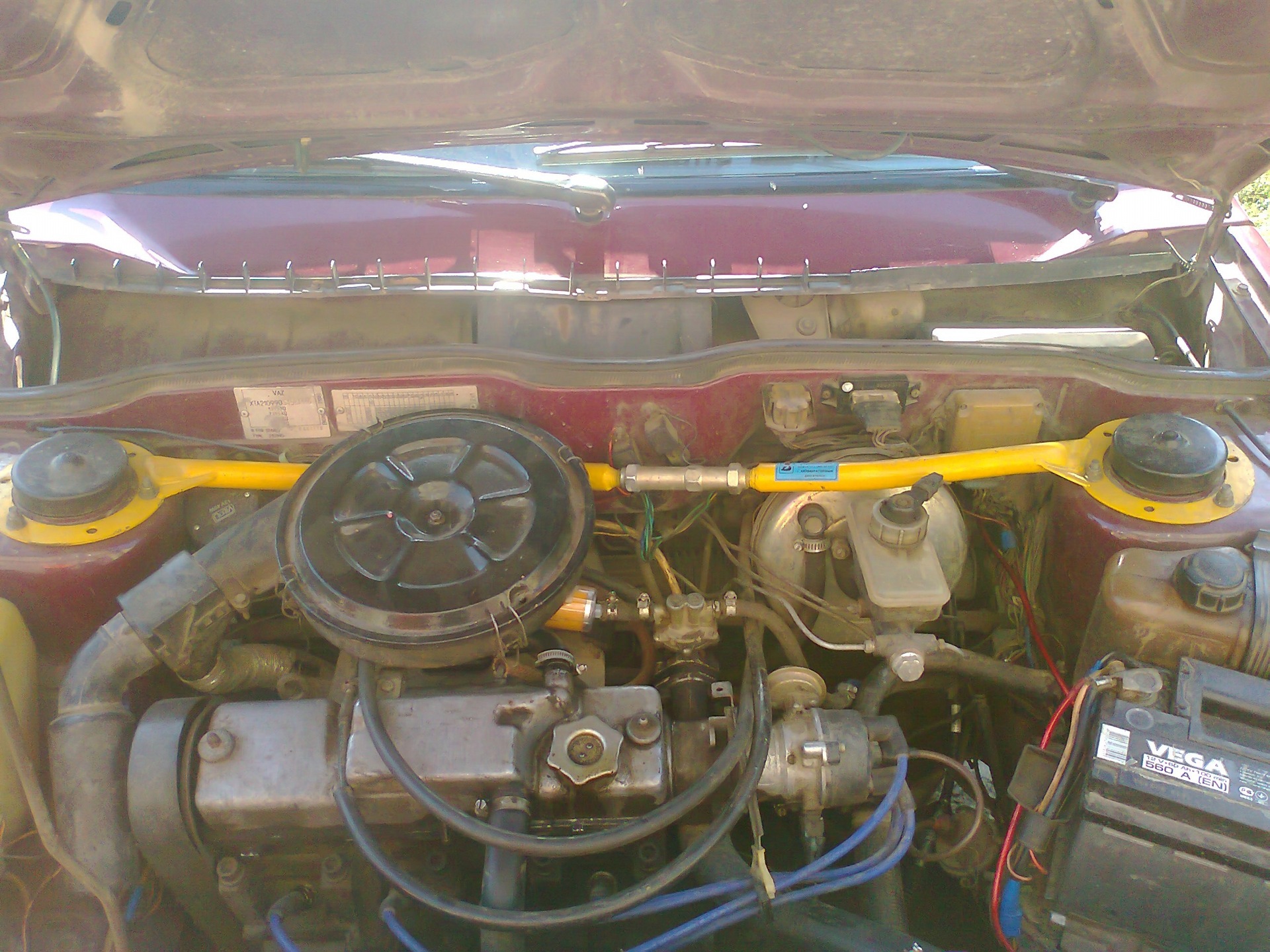 Под капотом — LADA 21099, 1,5 л., 1994 года | тюнинг | DRIVE2