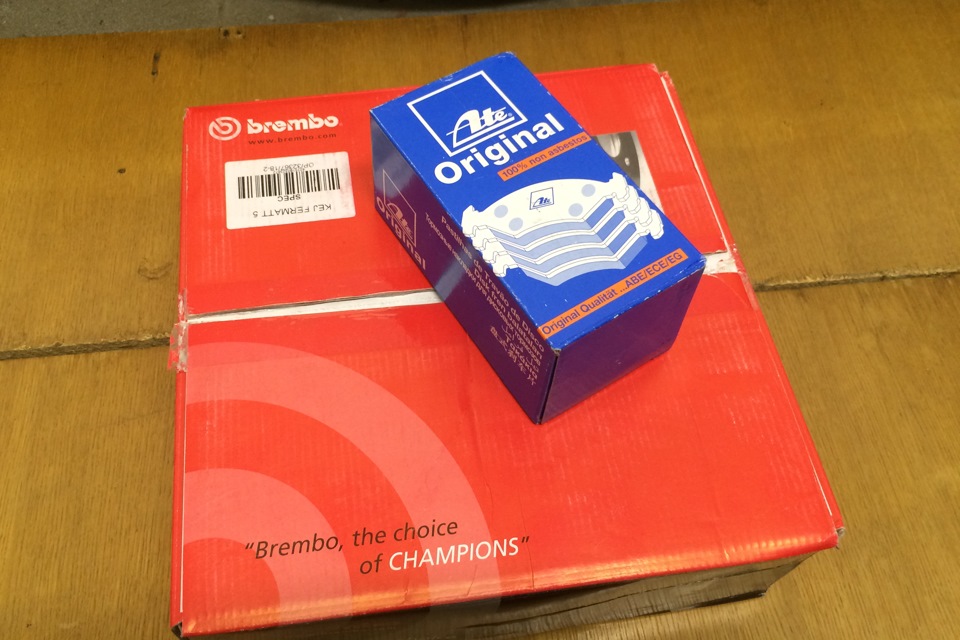 Brembo Max + ATE — Opel Vectra C OPC, 2,8 л, 2008 года | запчасти | DRIVE2