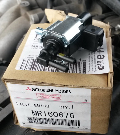MR160676 Клапан электромагнитный Mitsubishi | Запчасти на DRIVE2