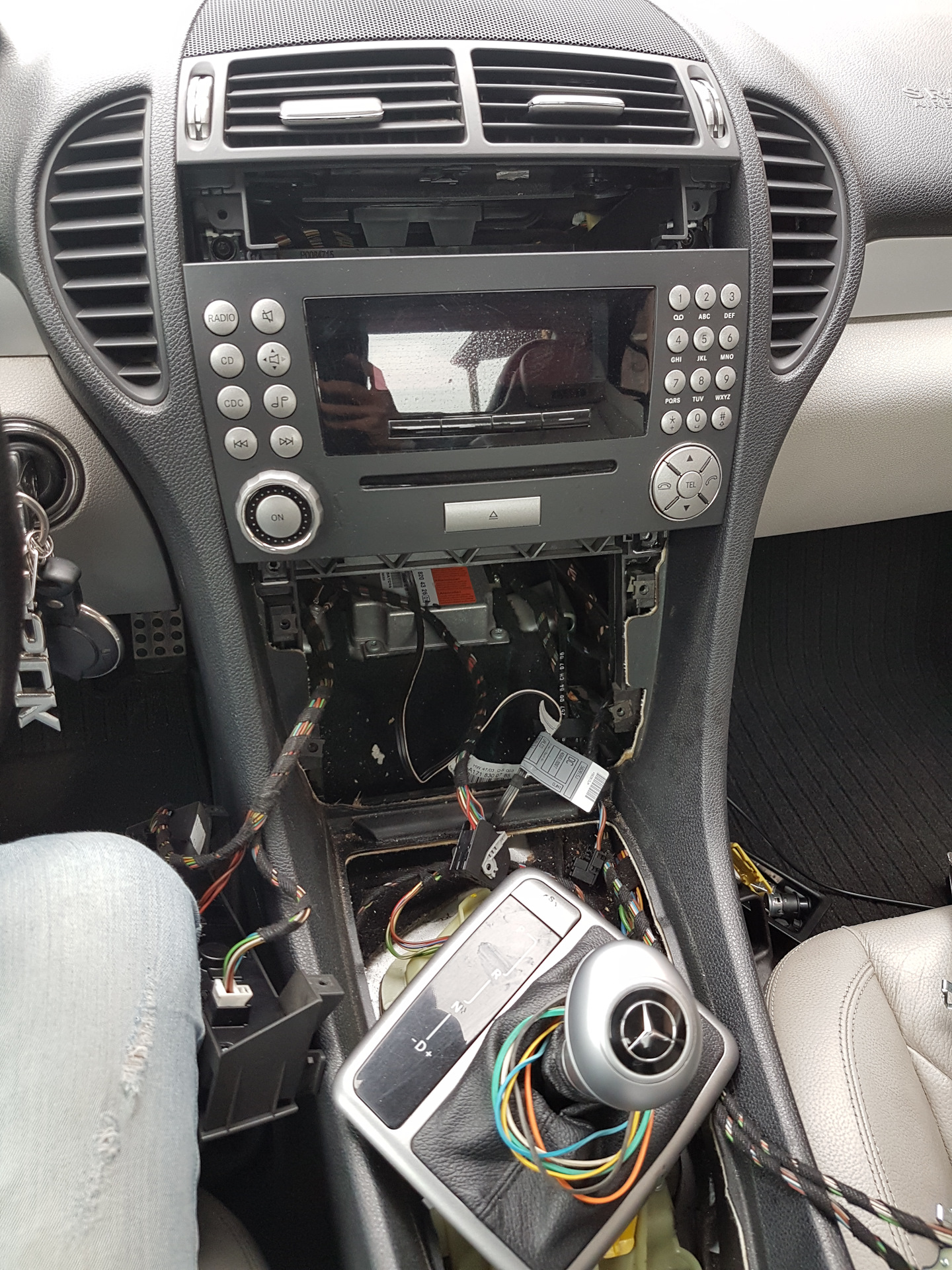 Поменял Audio 20 на Audio 20)) — Mercedes-Benz SLK (R171), 3 л, 2006 ...