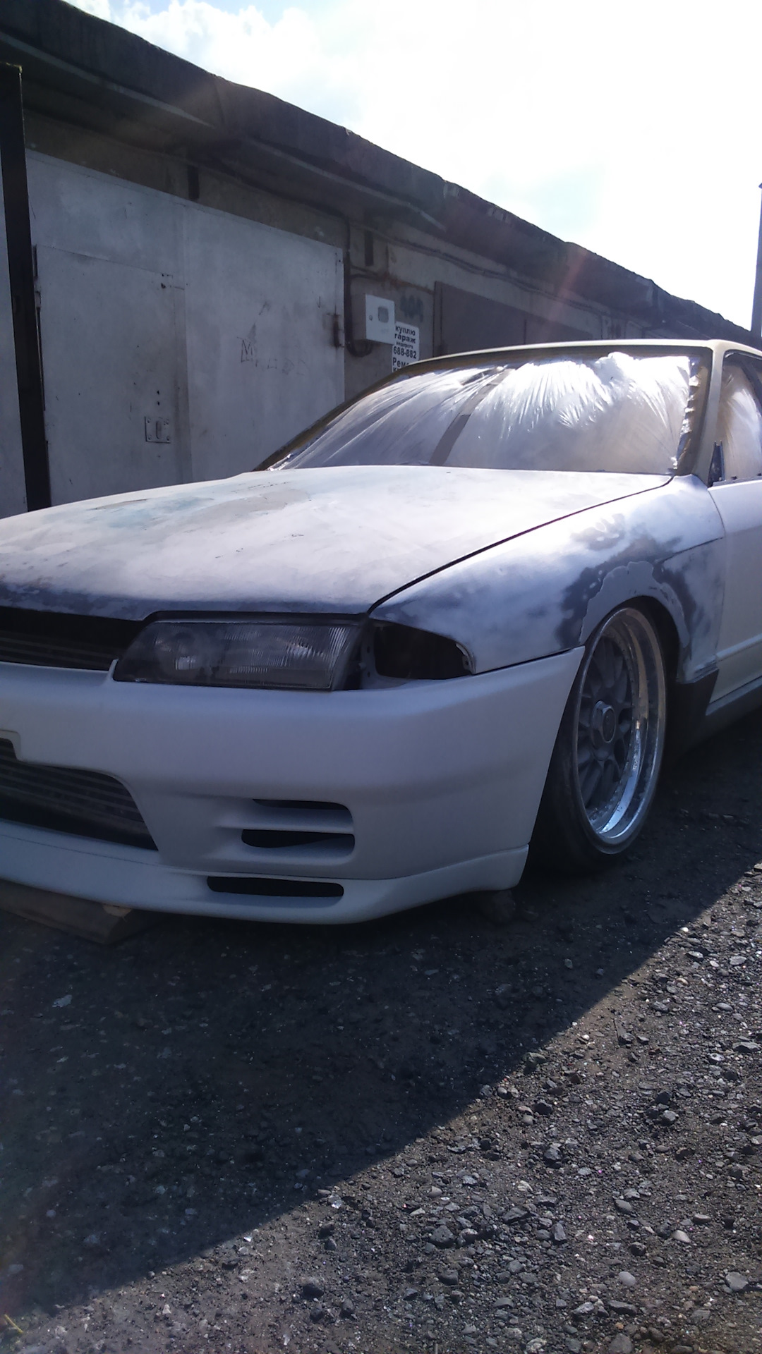 Финишная прямая — Nissan Skyline (R32), 2 л, 1990 года | кузовной ремонт | DRIVE2