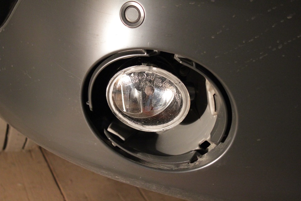 Новая противотуманка Happy End. — Skoda Octavia Scout A5 Mk2, 1,8 л ...