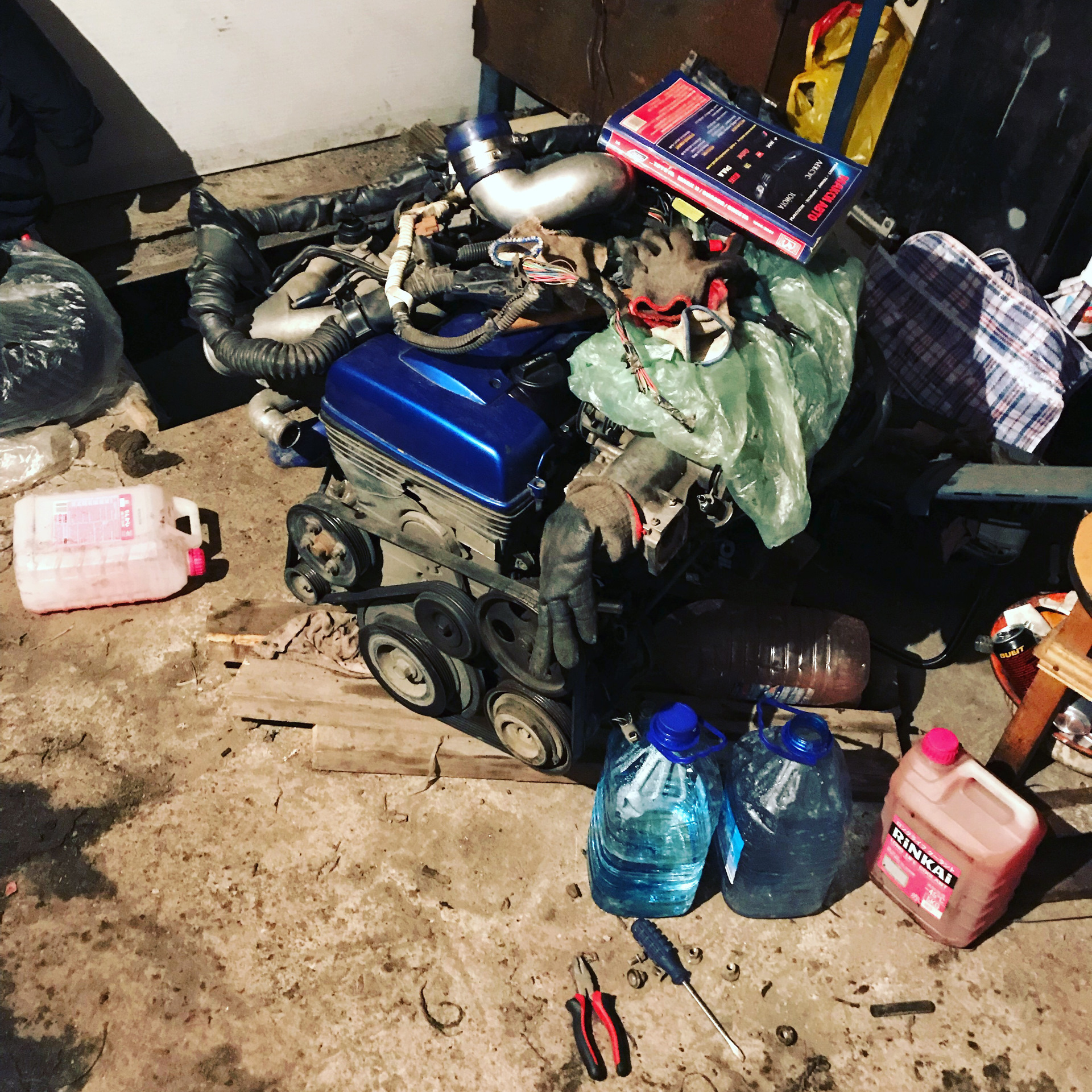 Немного свежих новостей !;) свапаем в минус:) — Toyota Chaser (100), 2 ...