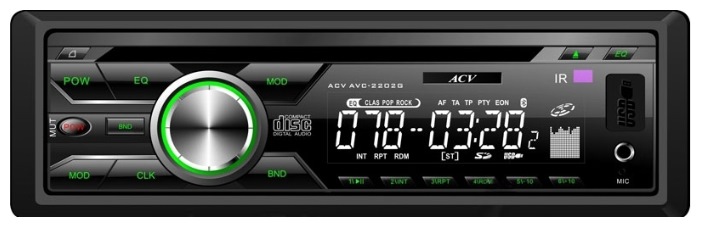 Новая магнитола Pioneer MVH-150UB — Lada 2114, 1,6 л, 2007 года ...