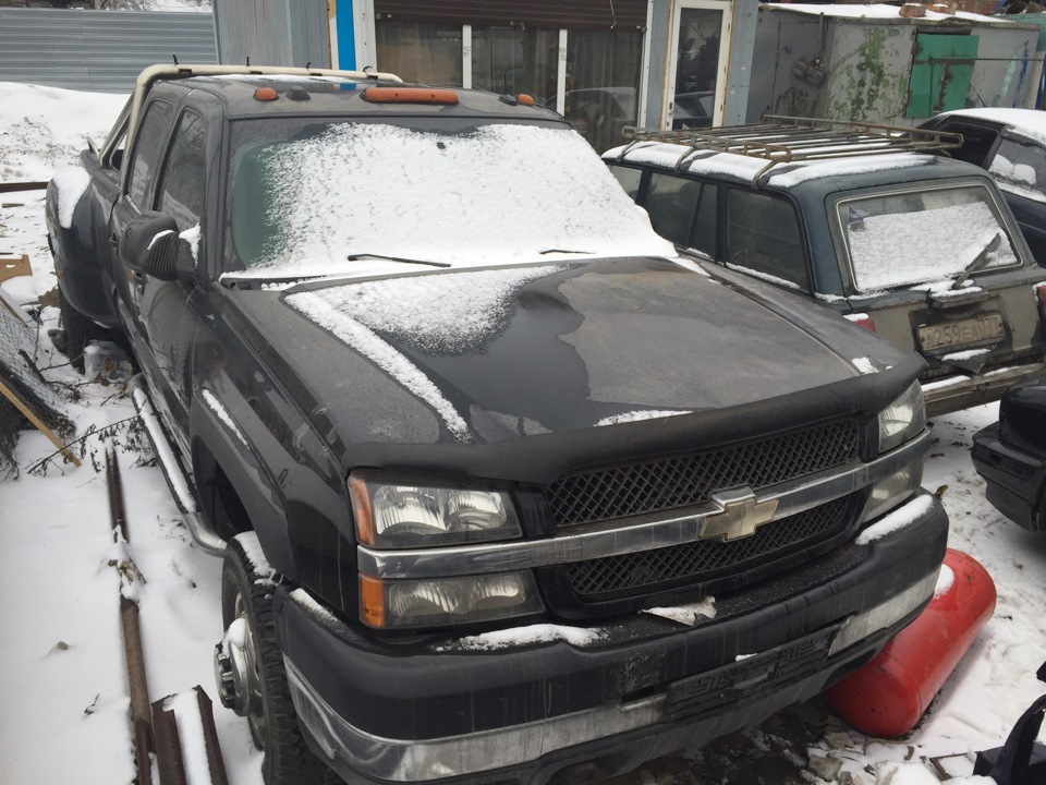 Как все начиналось… — Chevrolet Silverado (GMT800), 6,6 л, 2004 года ...