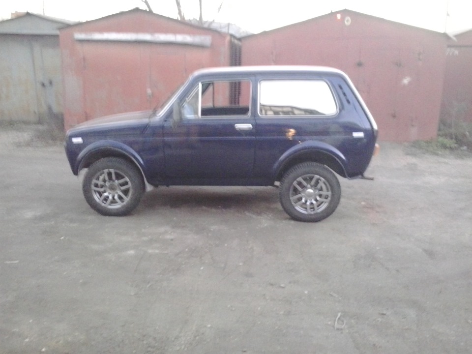Наконец-то собрал и выехал в город — Lada 4x4 3D, 1,6 л, 1990 года ...