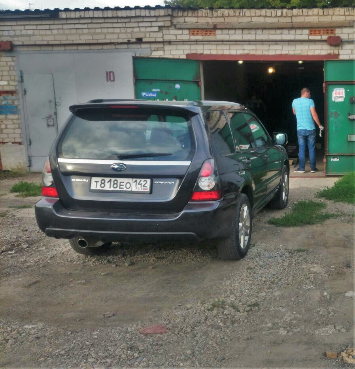 Задняя оптика STi — Subaru Forester (SG), 2,5 л, 2007 года | стайлинг | DRIVE2