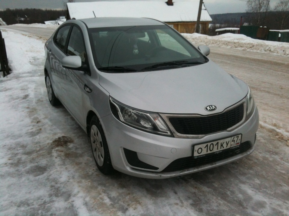 Немного фотографий — KIA Rio (3G), 1,4 л, 2014 года | фотография | DRIVE2