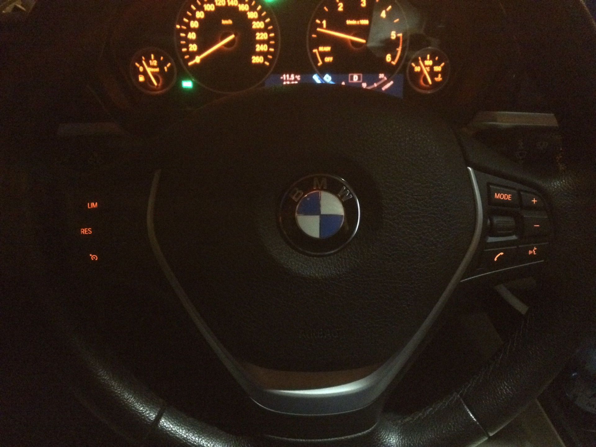 Круиз-контроль с функцией подтормаживания (опция S544A) — BMW 3 series ...